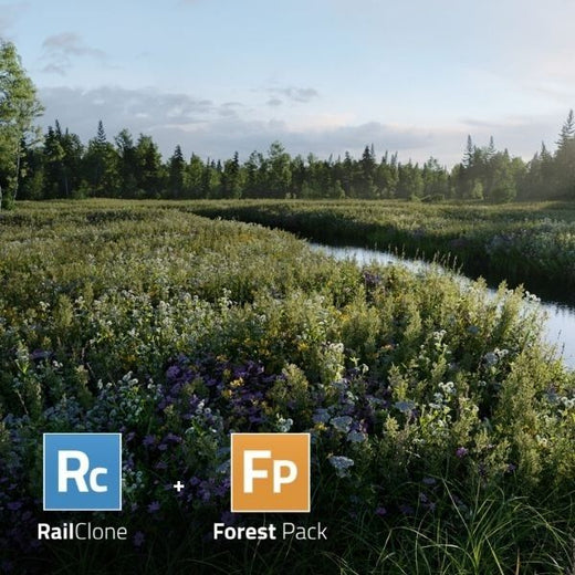 Forest Pack + RailClone Bundle | Trinity3D