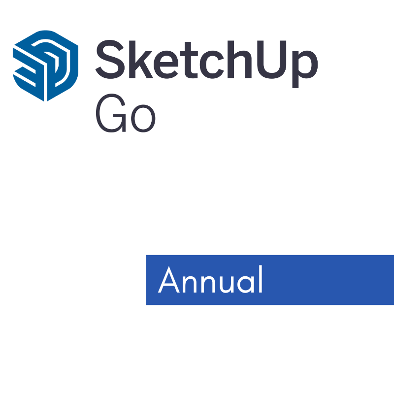 SketchUp Go - Annual (3D Modeling On-The-Go) | Trinity3D